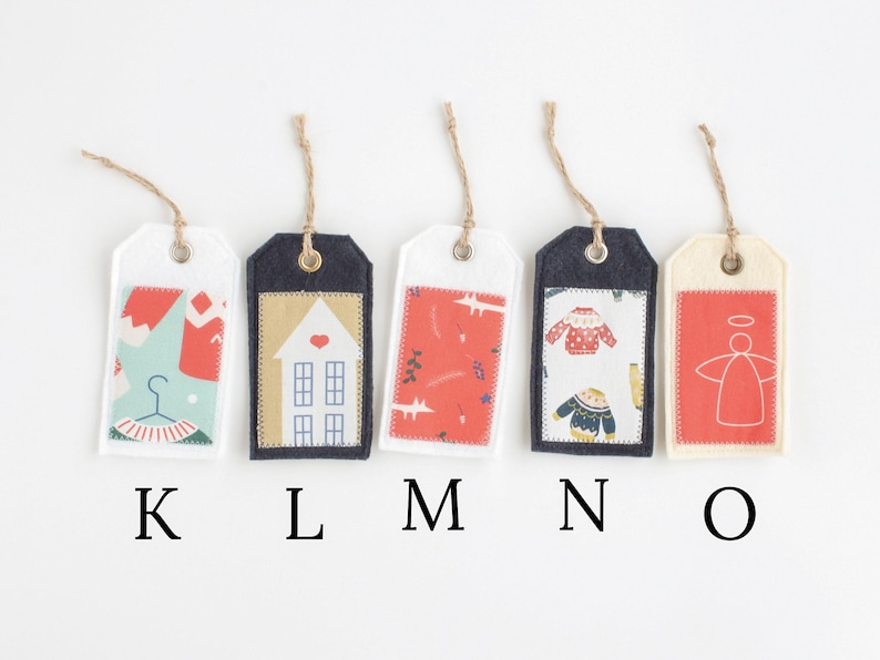 Christmas Gift Tags for Easy Presents - Set of 5 | Eco-friendly Gift ...