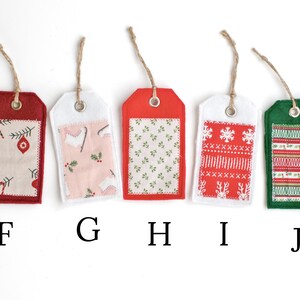 Christmas Gift Tags for Easy Presents - Set of 5 | Eco-friendly Gift ...