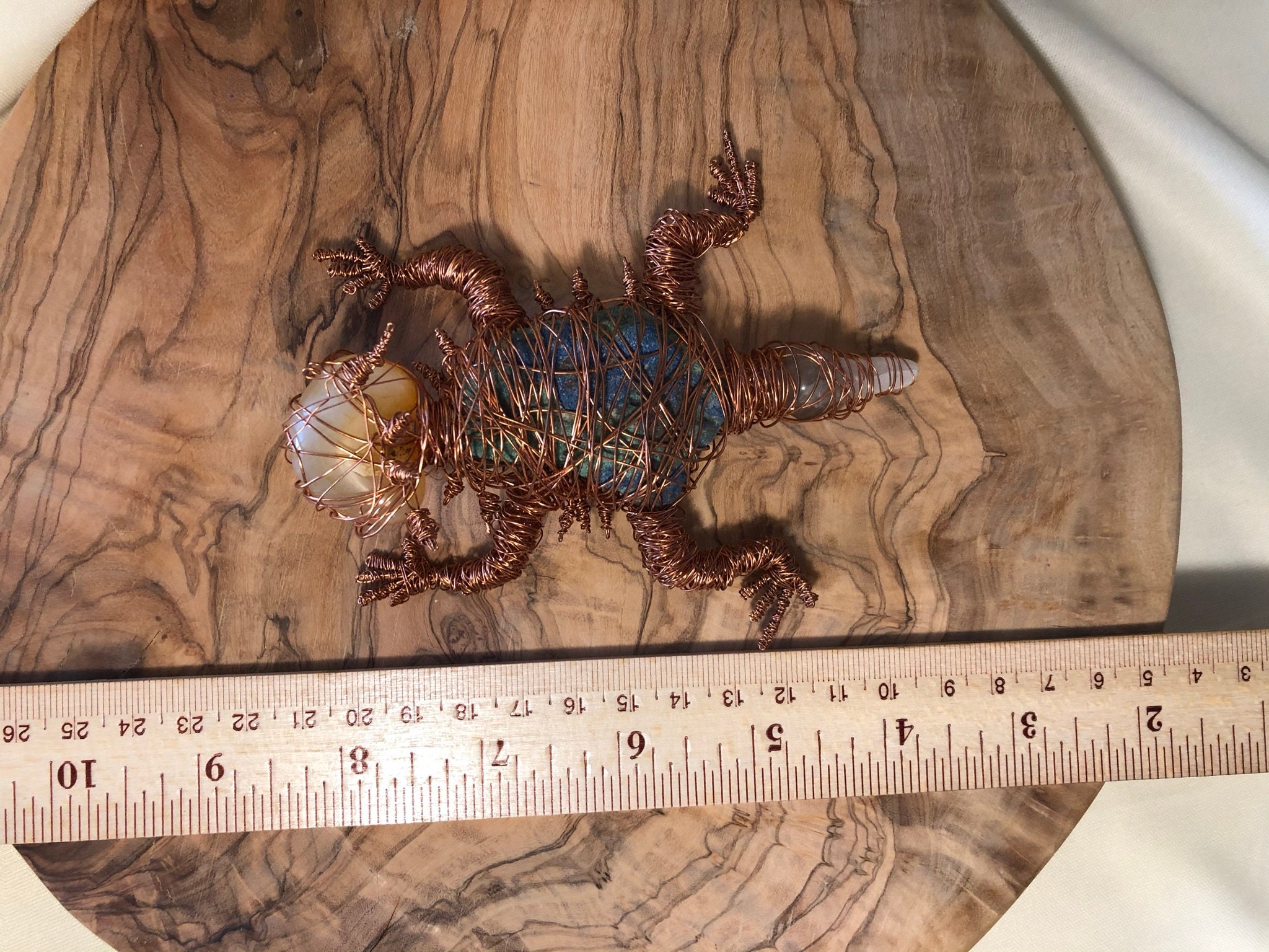 Copper Lizards, Wire Lizards, Whiptail Art, Horny Toad Art, Copper ...