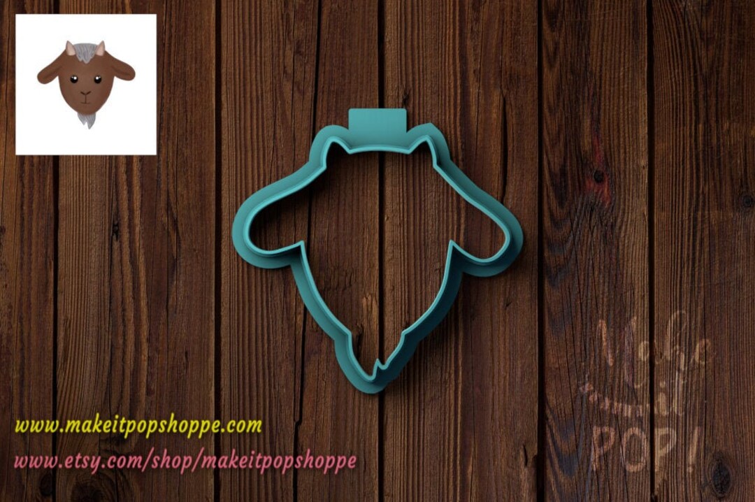 Goat || Cookie Cutter, Fondant, Dough || Farm, Animal, Country - Etsy