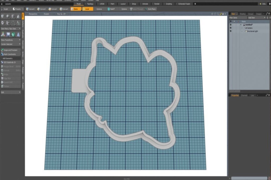 Magnolia Cutter || Flower || Cookie Cutter || Digital Download ...