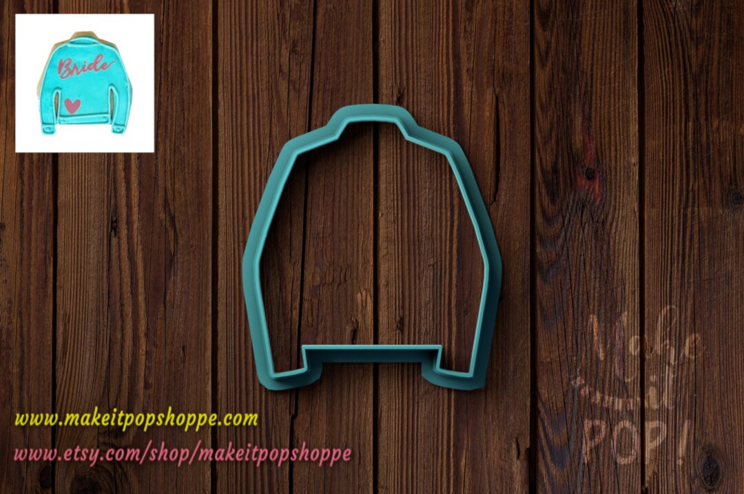 Jean Jacket || Jacket|| Cookie Cutter, Fondant Cutter - Etsy