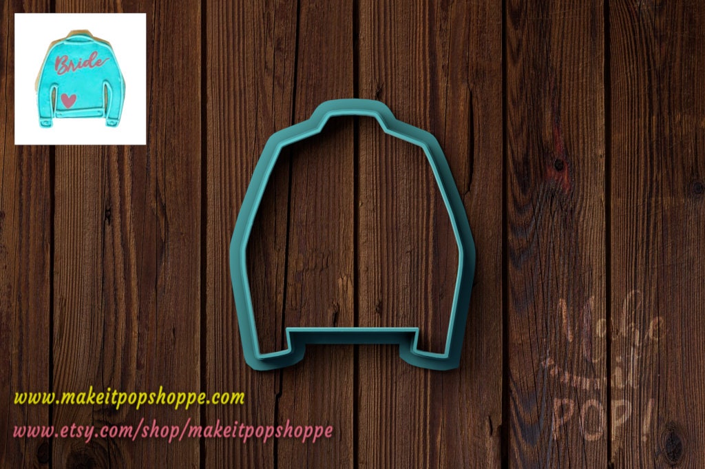 Jean Jacket || Jacket|| Cookie Cutter, Fondant Cutter - Etsy