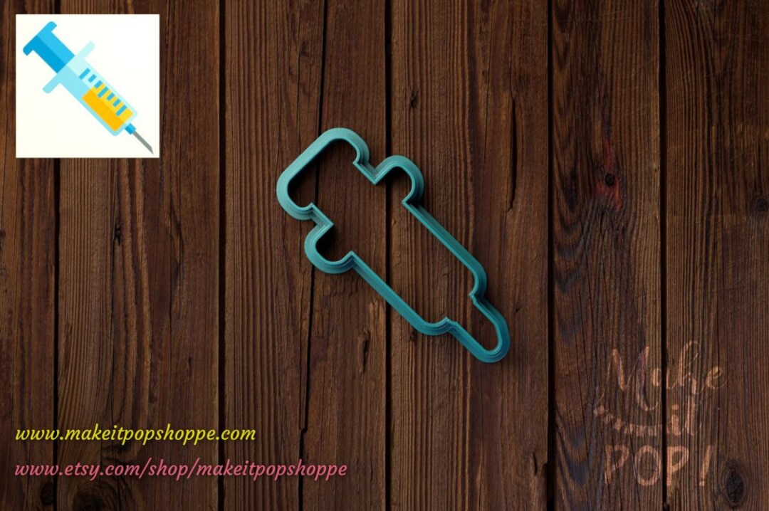 Needle, Cookie Cutter, Fondant Cutter, Medical, Nursing, Doctor ...