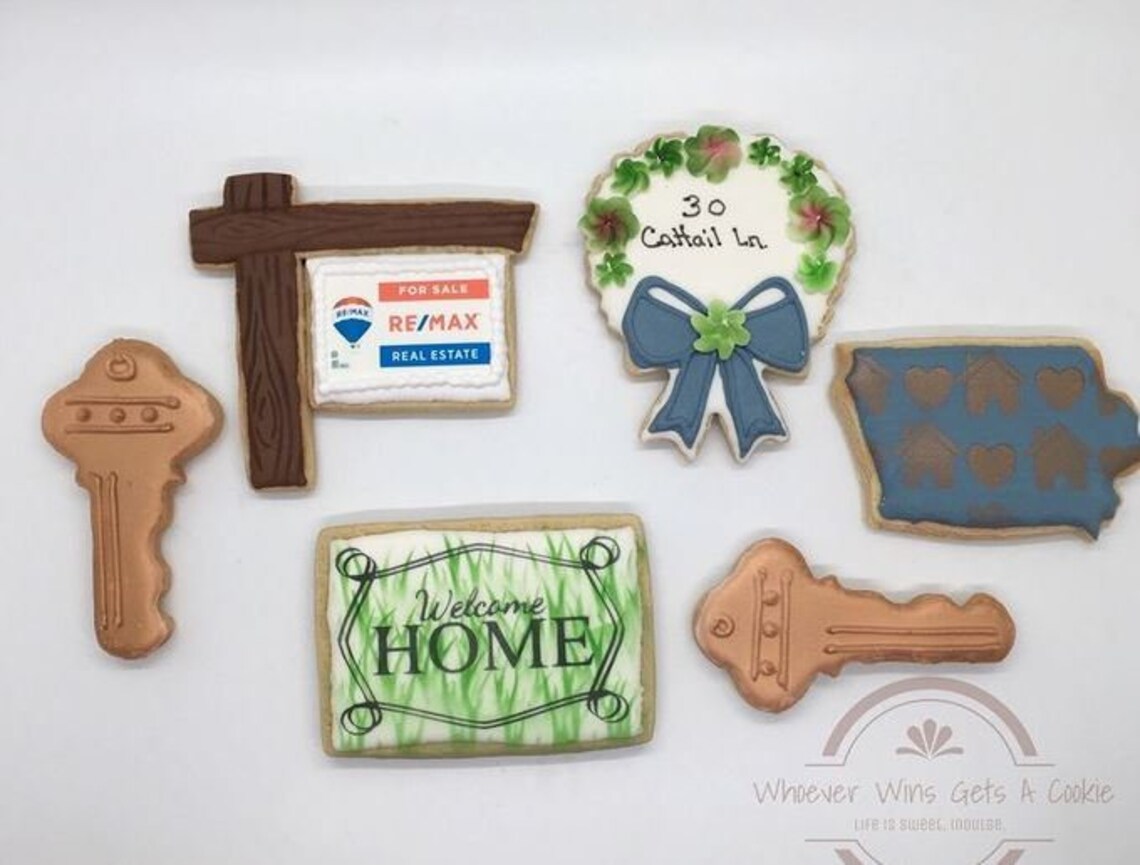 House Key || Cookie Cutter, Fondant Cutter || Real Estate, Realtor, Key ...