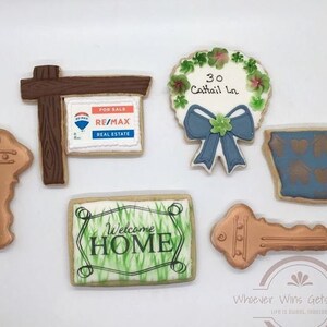 House Key || Cookie Cutter, Fondant Cutter || Real Estate, Realtor, Key ...