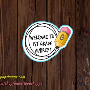 Pencil Swirl || **stencil Available** || Back to School || Pencil || 3D ...