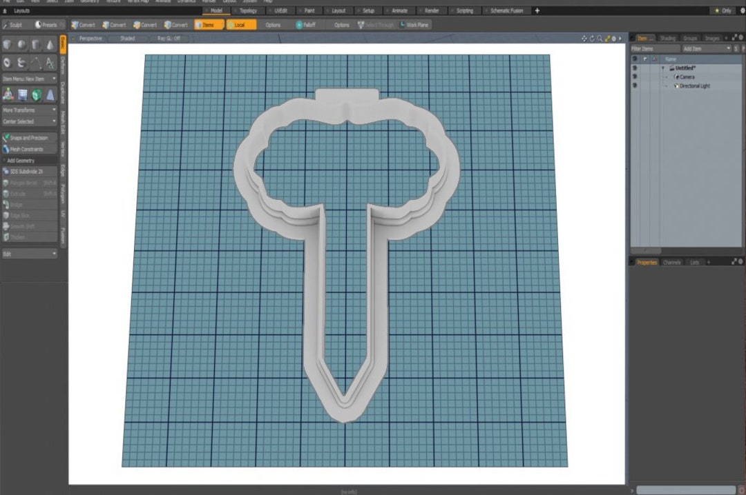 Scalloped Long Plaque Garden Stake Cutter || Garden Stake || Cookie ...