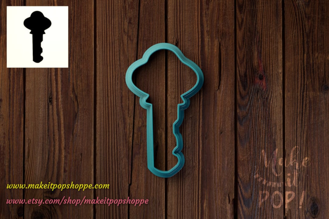 House Key || Cookie Cutter, Fondant Cutter || Real Estate, Realtor, Key ...