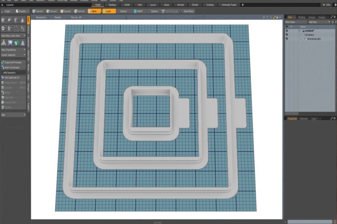 Square (multi Stack) Cutters || Shape || Cookie Cutter || Baked Goods ...