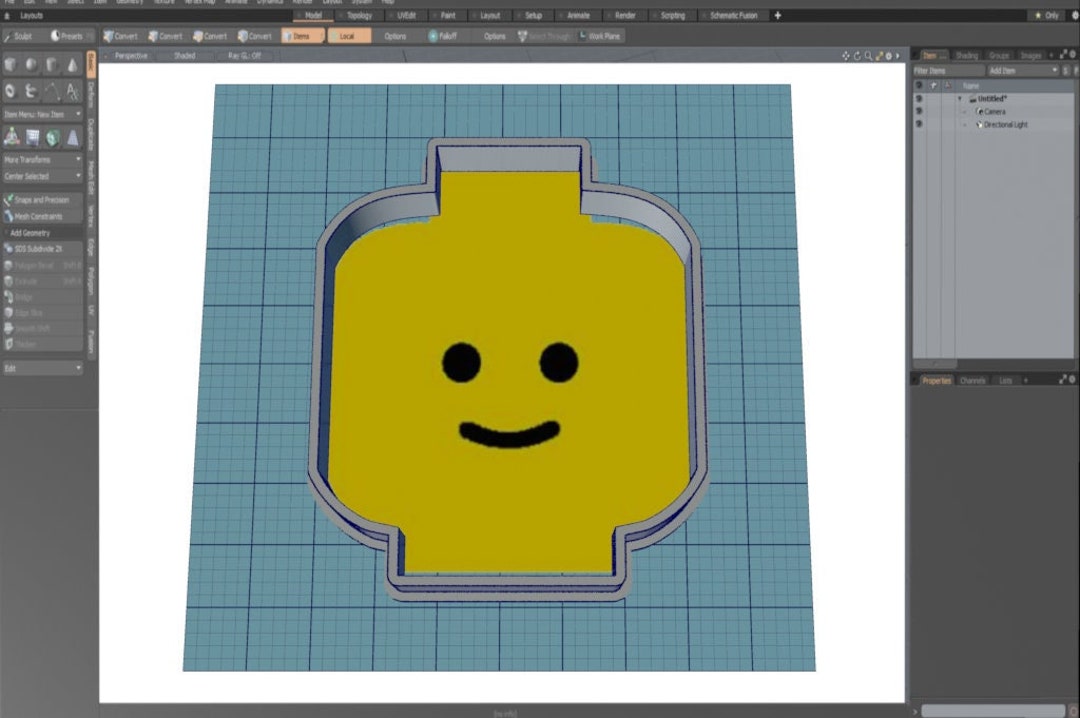 Building Block Head || Cookie Cutter || Digital Download || Instant ...