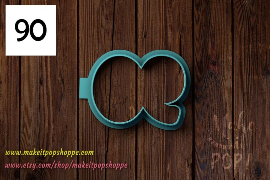 90 Cutter, Number Cookie Cutters, Birthday Party, Class Reunion ...