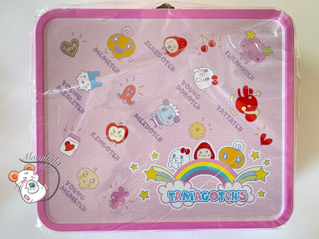 Tamagotchi Characters Pink Tama Town Lunchbox Bandai Japan 2013 - Etsy