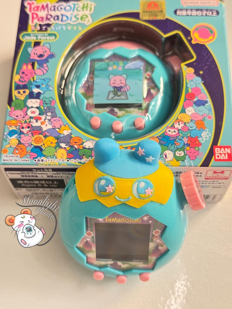 Tamagotchi Paradise Star Ura Mametchi 3D Print Top Cover Blue Yellow - Etsy
