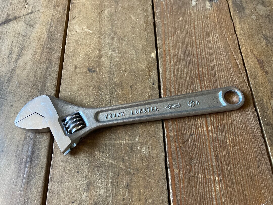 Vintage Lobster 8in. In. Adjustable Wrench - Etsy