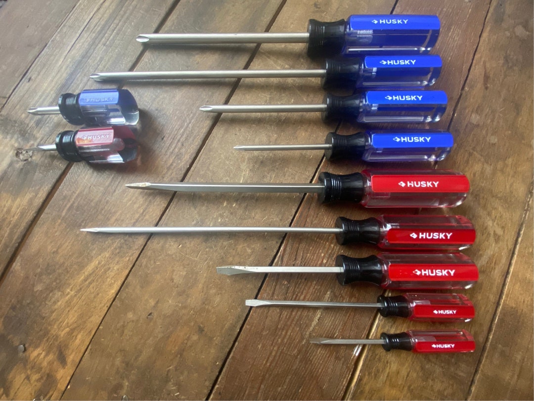 Vintage Husky USA Screwdriver Set - Etsy