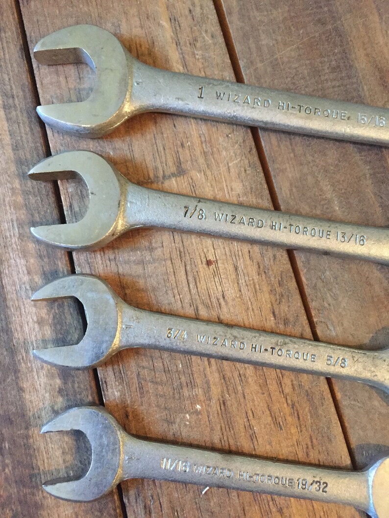 Vintage Wizard Wrench Set | Etsy
