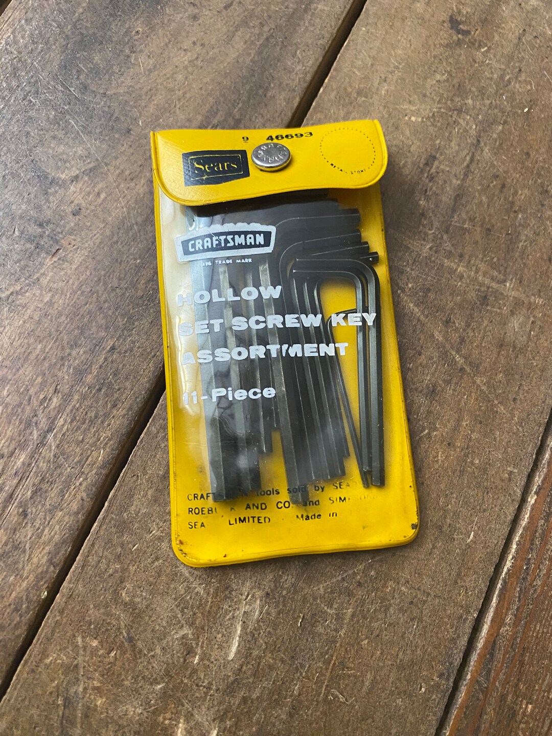 Vintage Craftsman USA Hex Set - Etsy