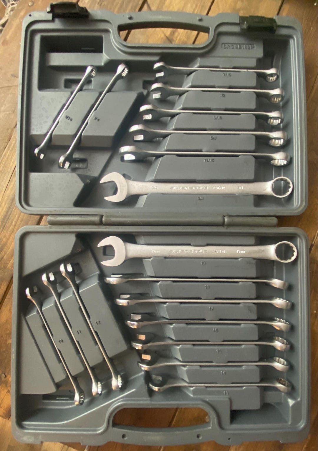 Matco Silver Eagle SAE & Metric Wrench Set - Etsy