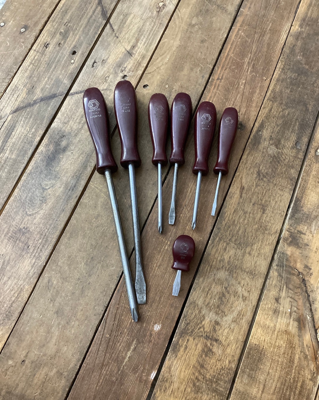 Vintage Matco Screwdriver Set Etsy