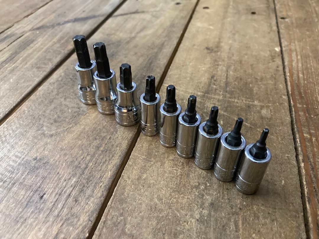 Vintage S-K Tools Torx Bit Set - Etsy