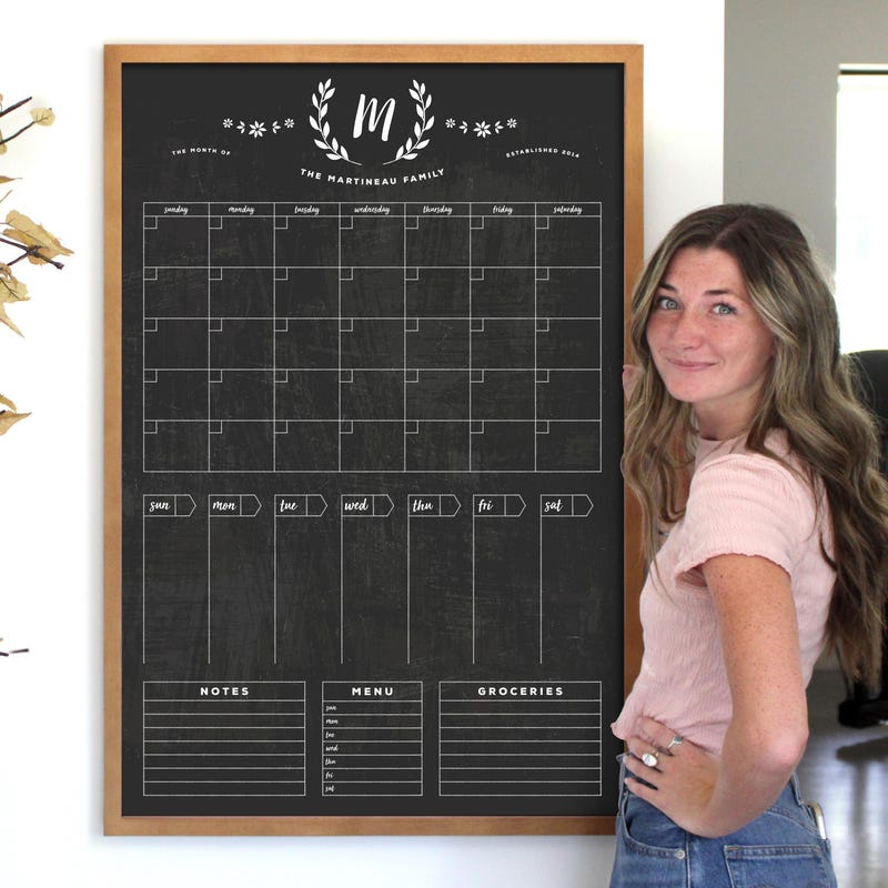 Wall Chalkboard - Etsy