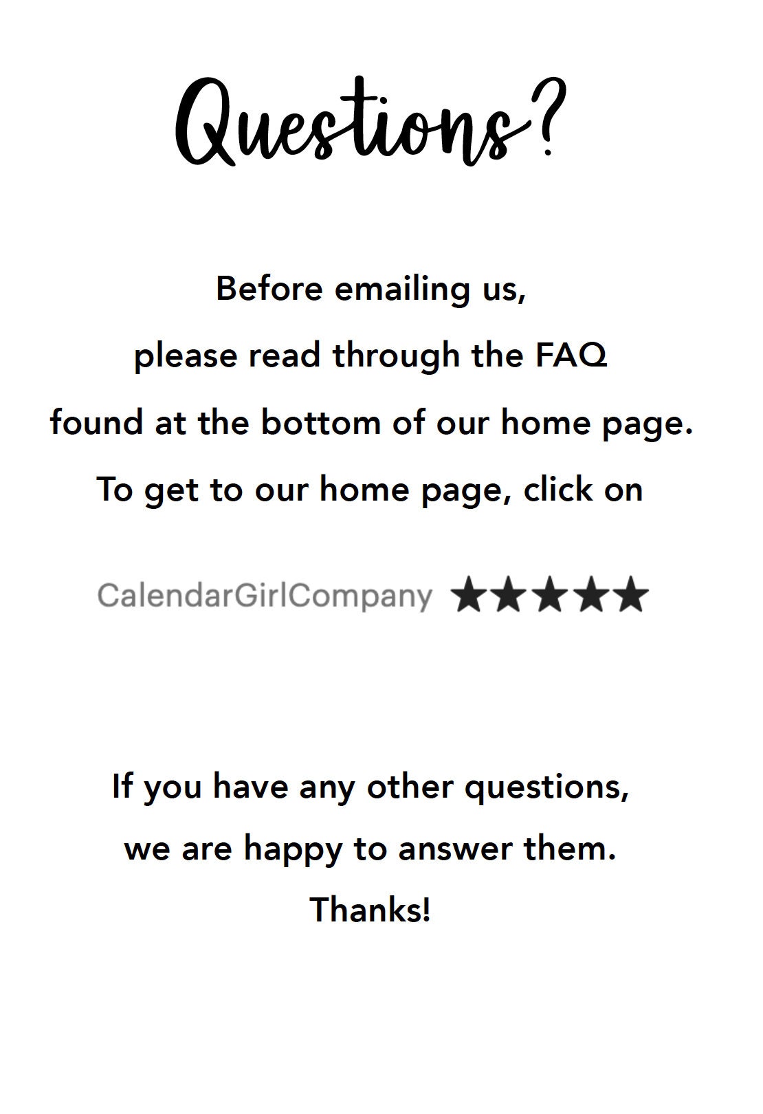 Yearly Calendar - Annual Calendar - FULL YEAR Calendar - LARGE ...