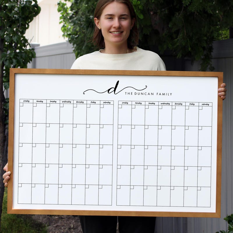 Big Ass Calendar - Etsy