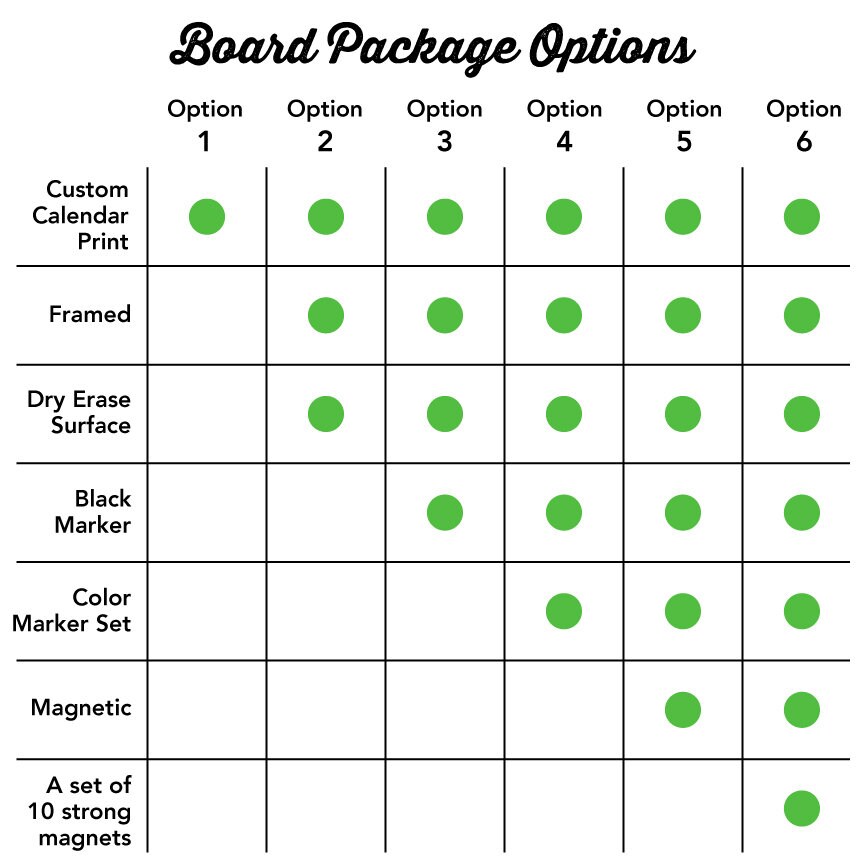 Yearly Calendar Annual Calendar FULL YEAR Calendar LARGE - Etsy