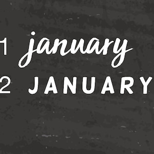 Yearly Calendar - Annual Calendar - FULL YEAR Calendar - LARGE ...