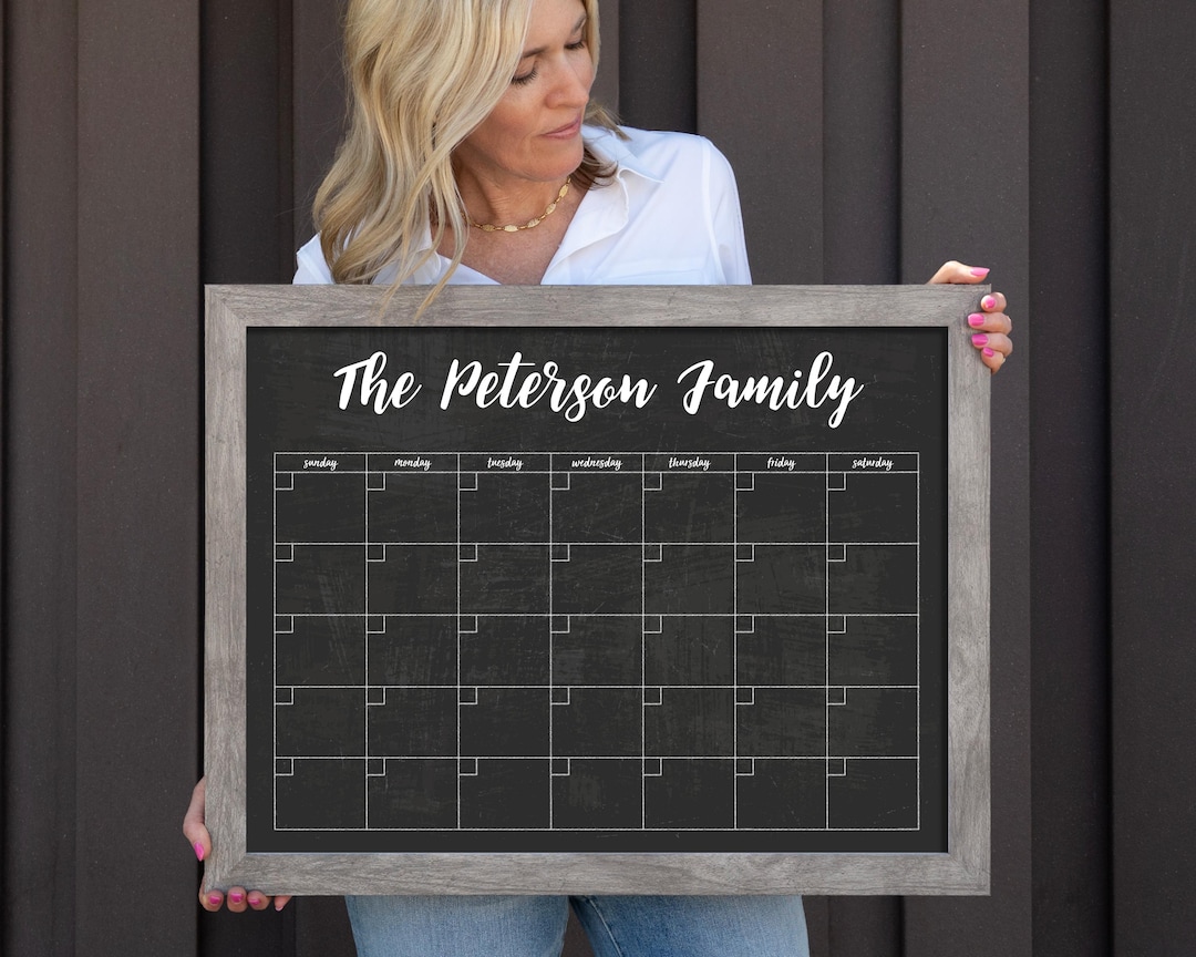 2025 Forever Wall Calendar | 24x18 Reusable Dry Erase Calendar MEDIUM ...