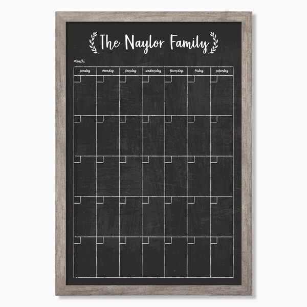 Framed Chalkboard - Etsy