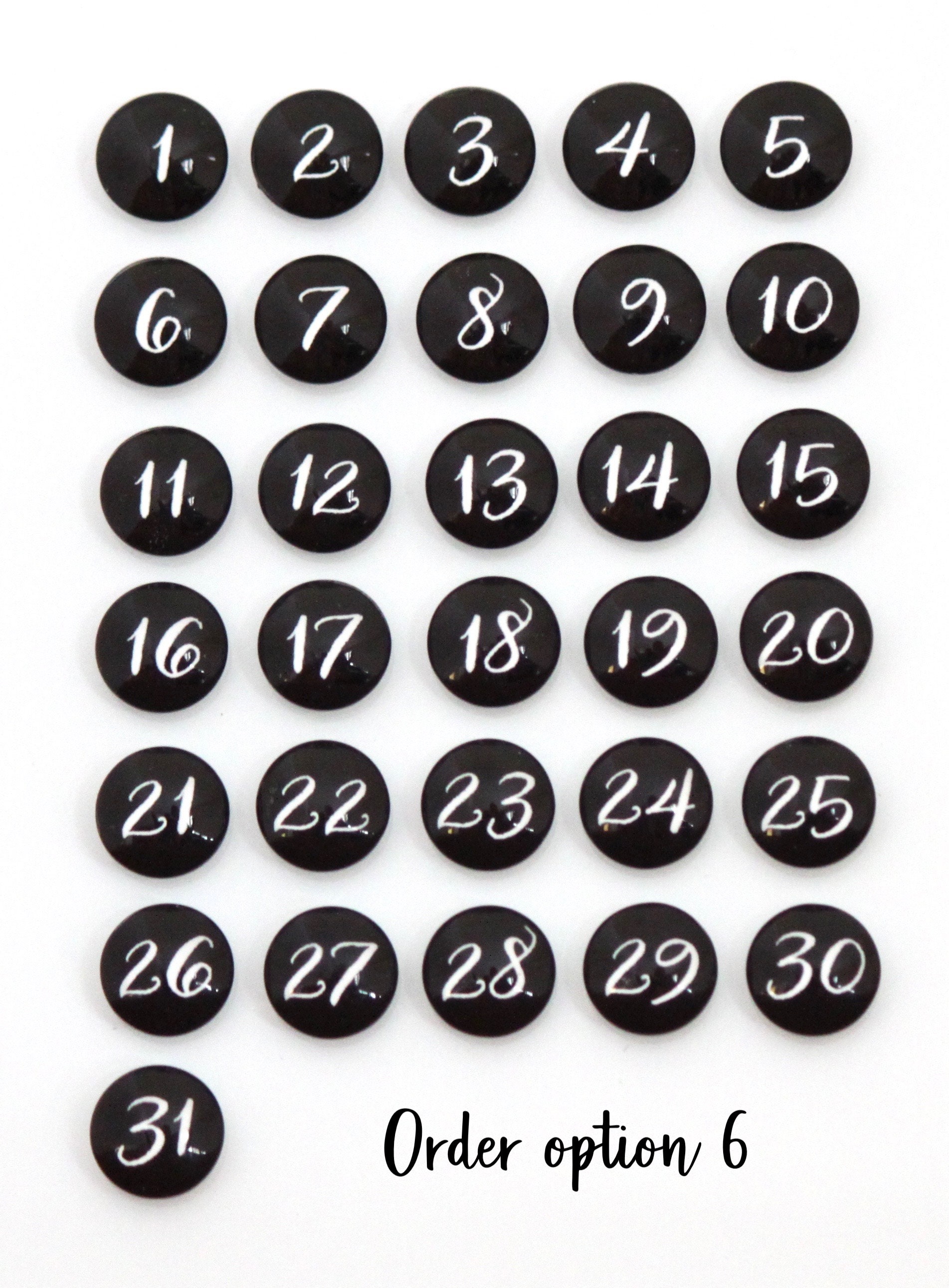 Watercolor Calendar Mandarin Orange Dry Erase Calendar | Etsy