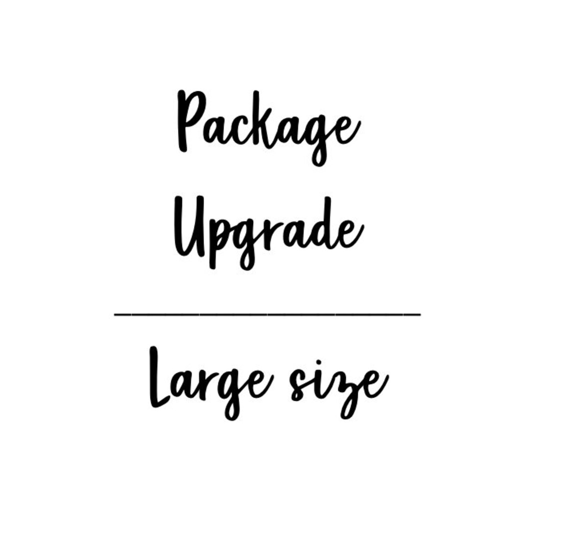 Package Upgrade Options Large 24 X 36 - Etsy