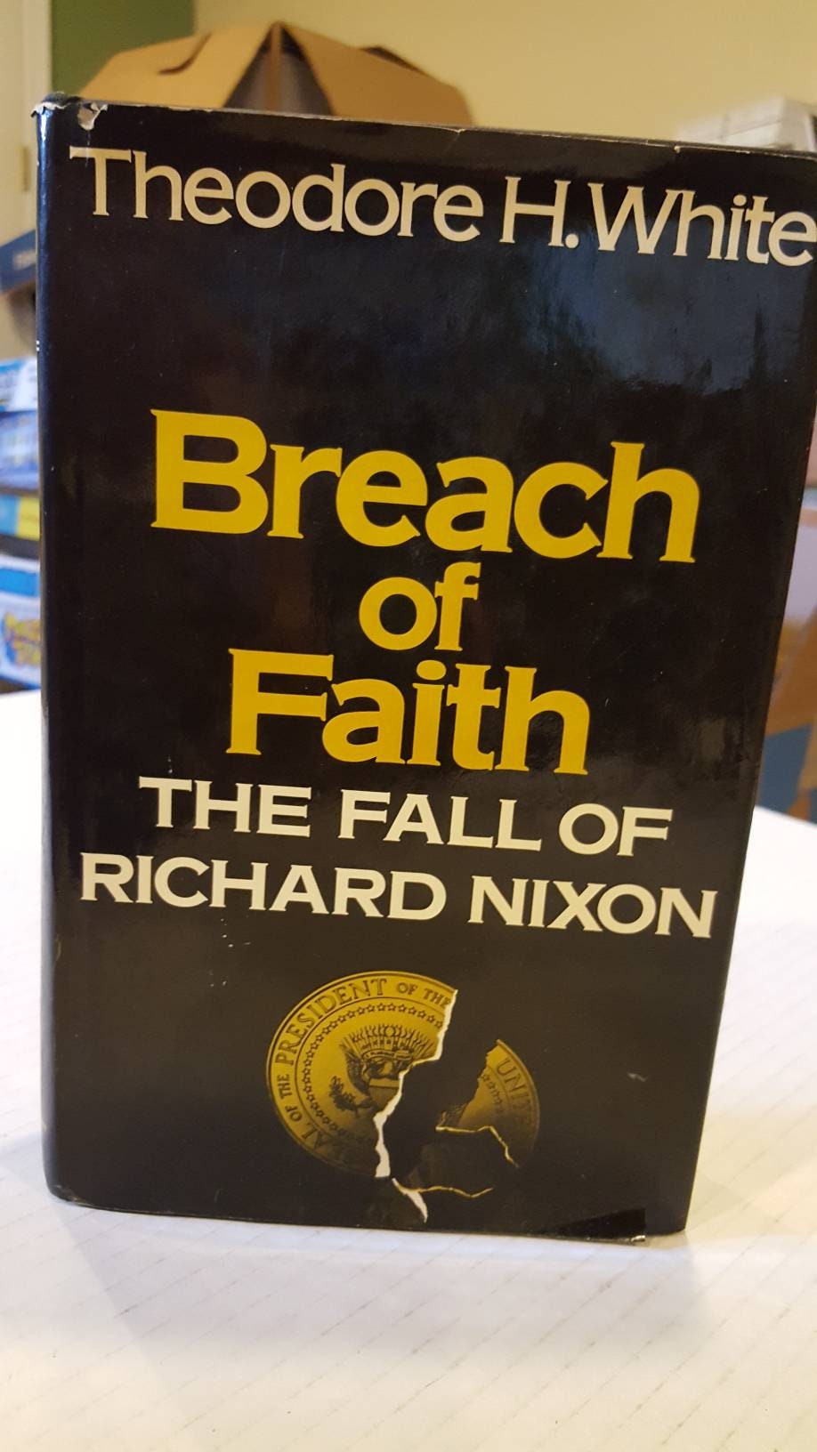 Breach of Faith the Fall of Richard Nixon by Theodore White - Etsy