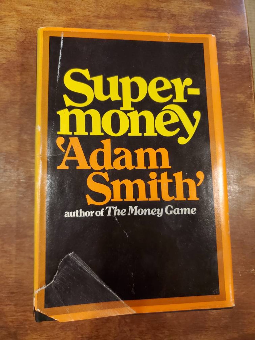 Super-money Adam Smith 1972 Book Club Edition Hardcover Random House - Etsy