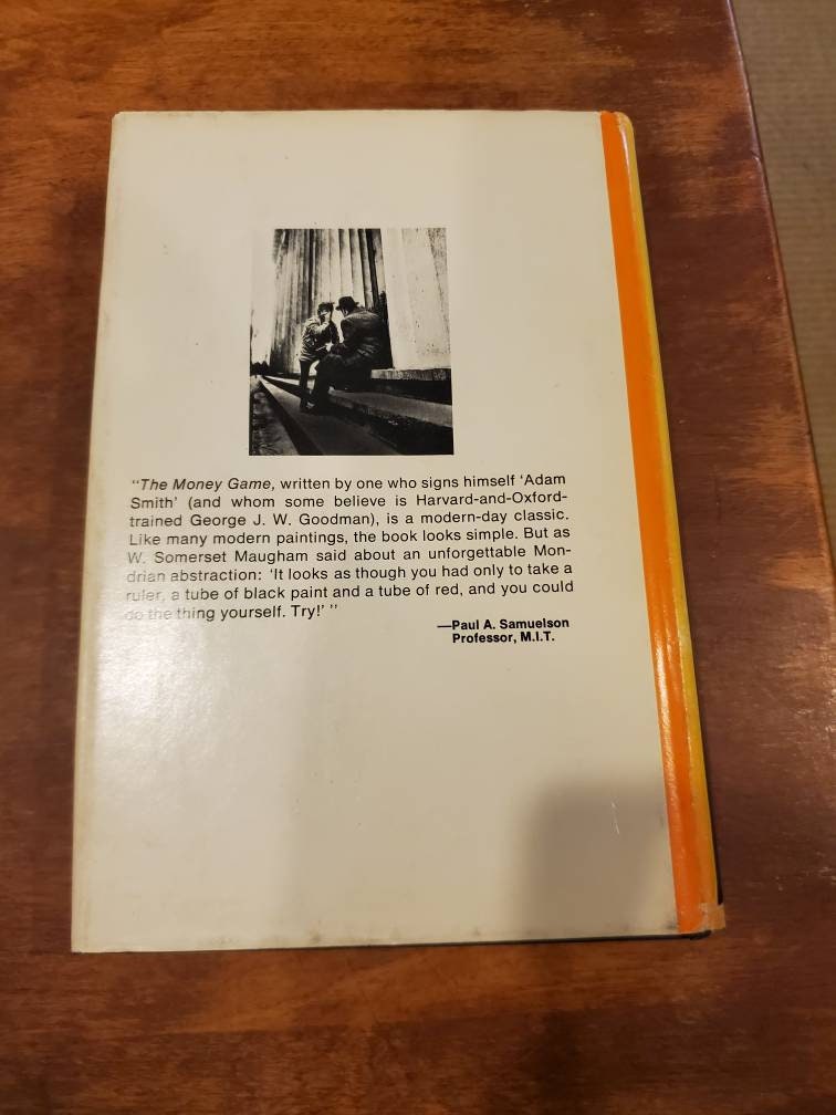 Super-money Adam Smith 1972 Book Club Edition Hardcover Random House - Etsy