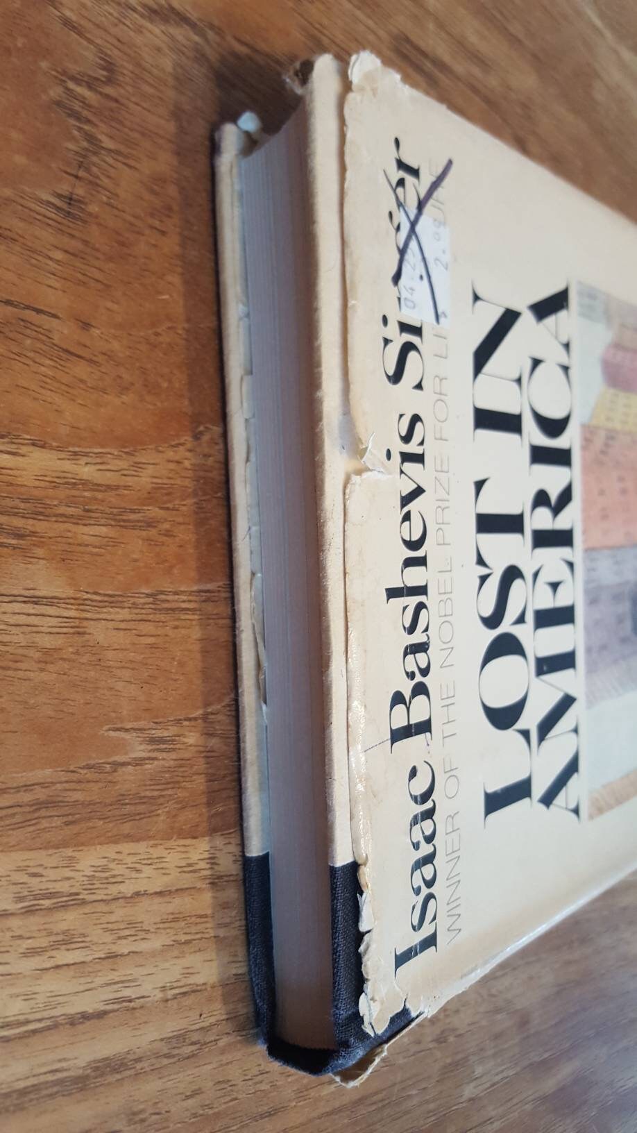 Isaac Bashevis Singer / Lost in America (1981) Hardcover / Paintings ...