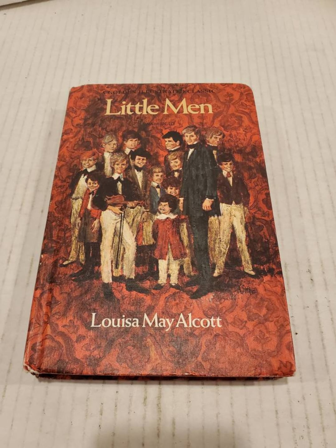 Little Men by Louisa May Alcott 1965 Hardcover Unabridged Golden ...