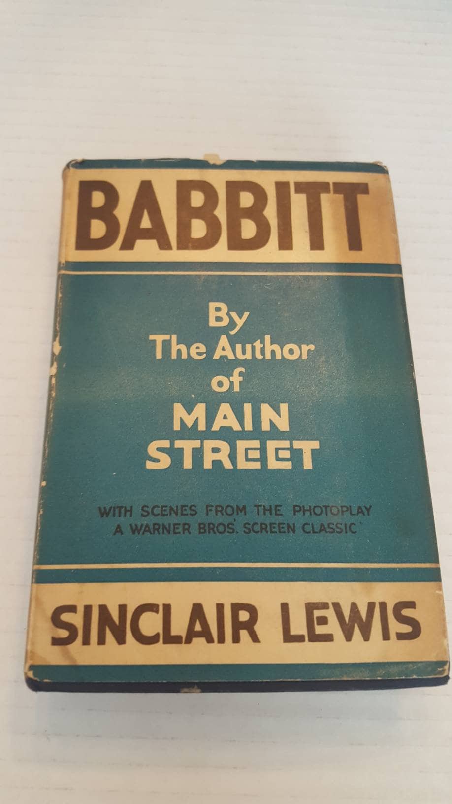 Babbitt by Sinclair Lewis 1922 Hardcover - Etsy