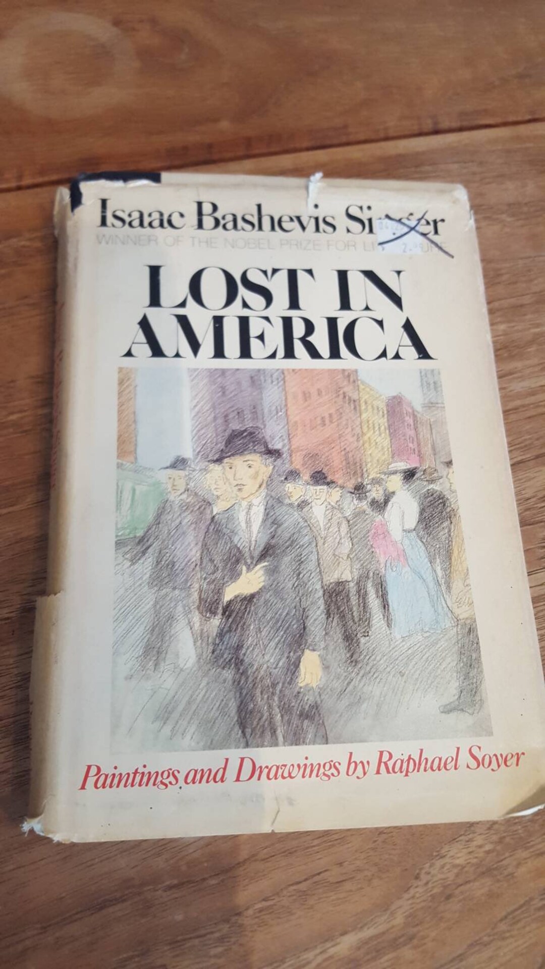 Isaac Bashevis Singer / Lost in America (1981) Hardcover / Paintings ...