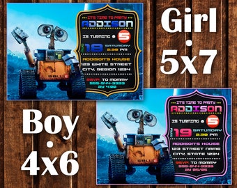 Wall E Birthday | Etsy