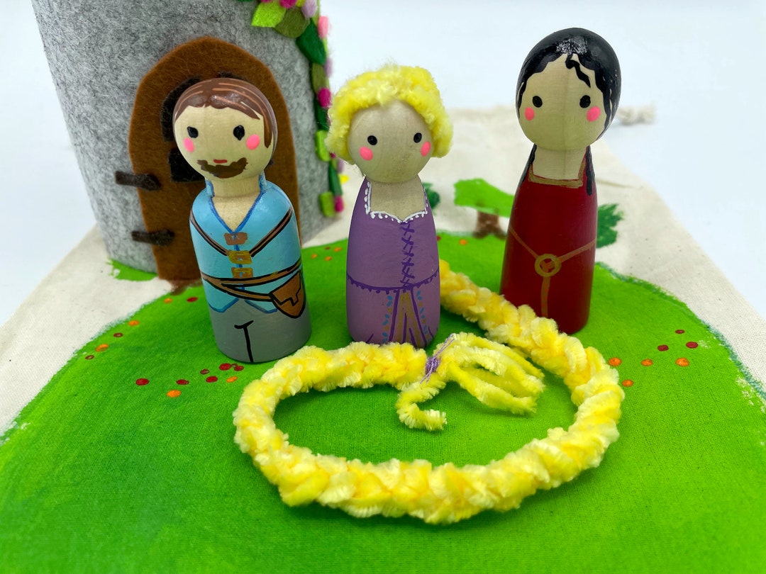 Rapunzel Game, Educational Toys, Rapunzel Story, Children's Creative ...