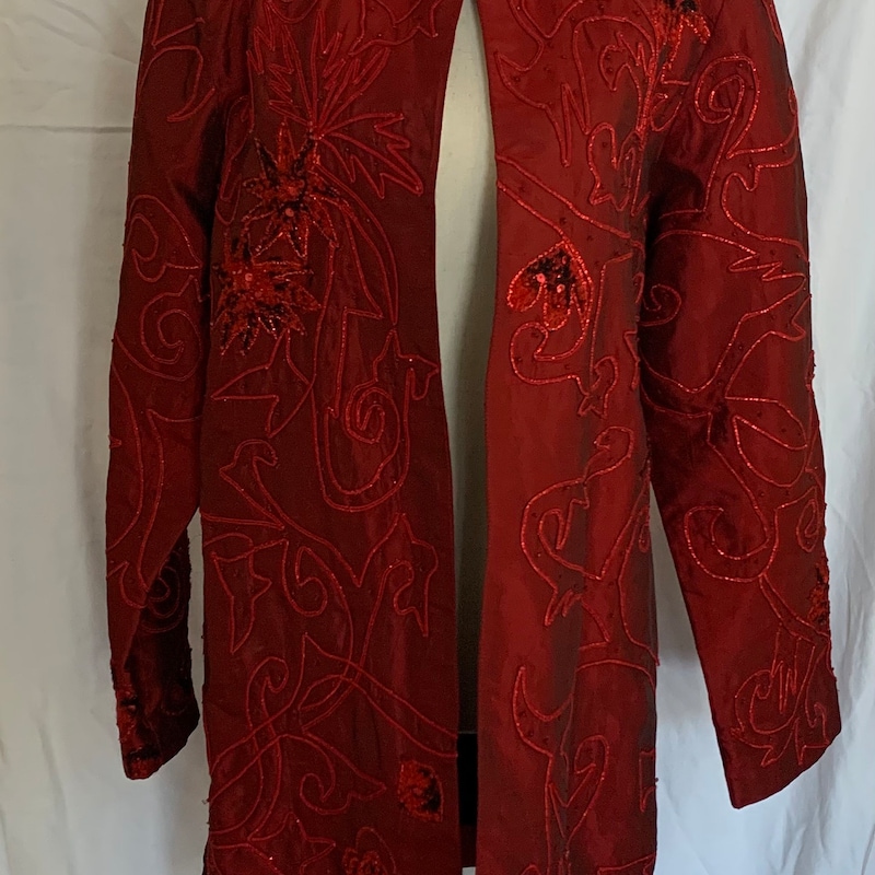 Silk Evening Jacket - Etsy