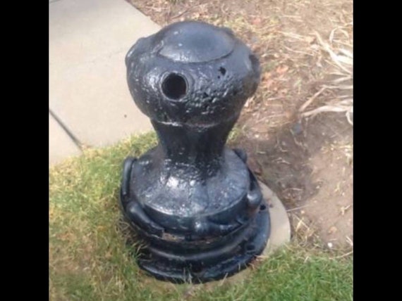 Nautical Marine Metal Capstan From Old Boat Vessel | Etsy