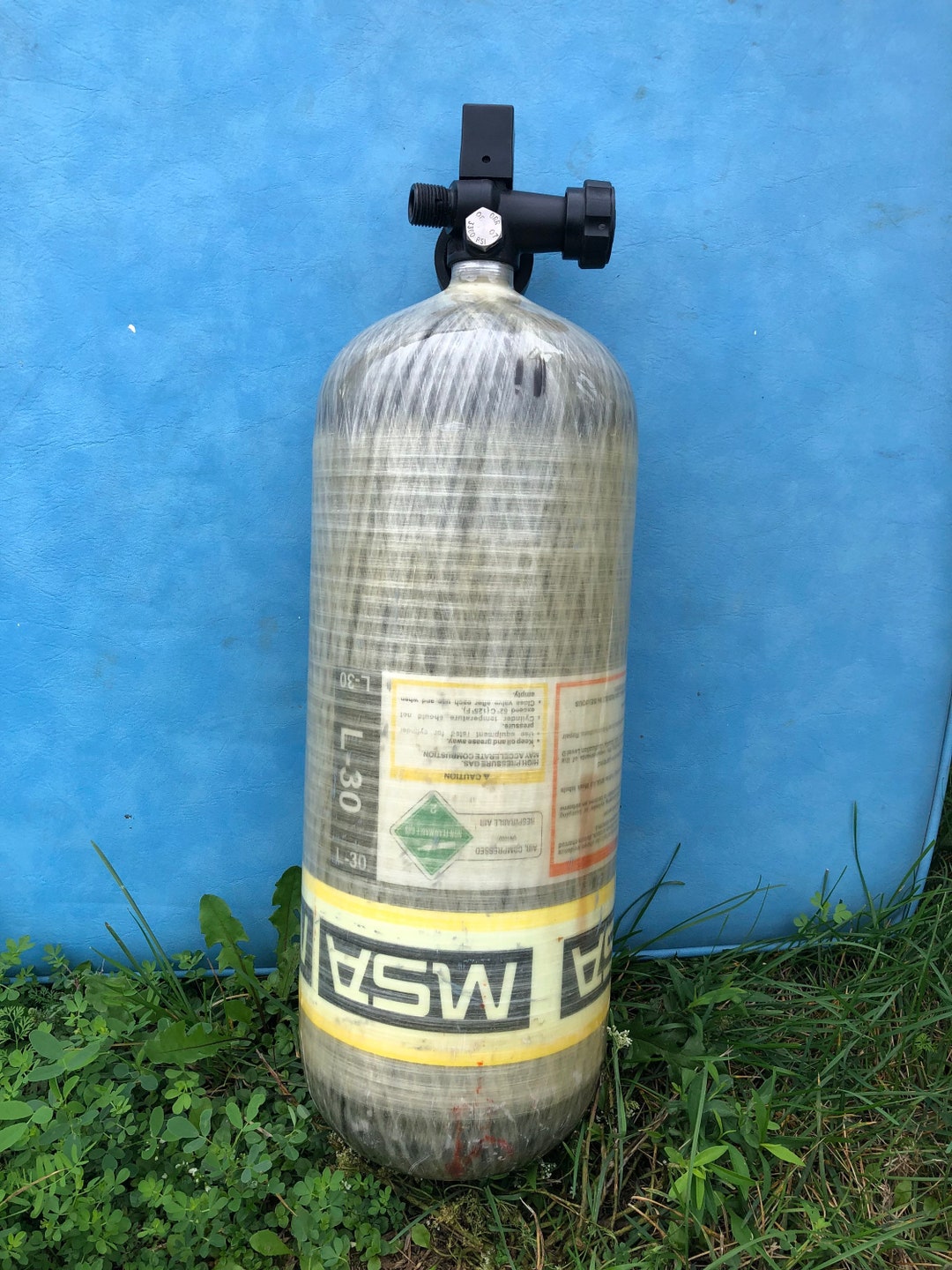 Scba Setup. Two Tanks and Harness With Mask - Etsy