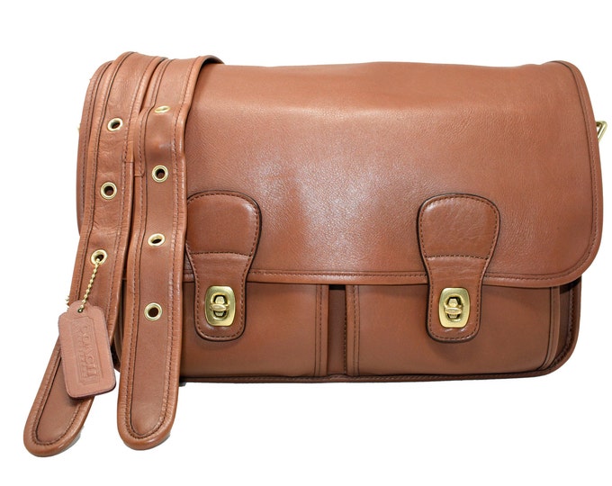 Coach Field Bag Limited Edition 2012 Reissue Style 18000 in British Tan ...