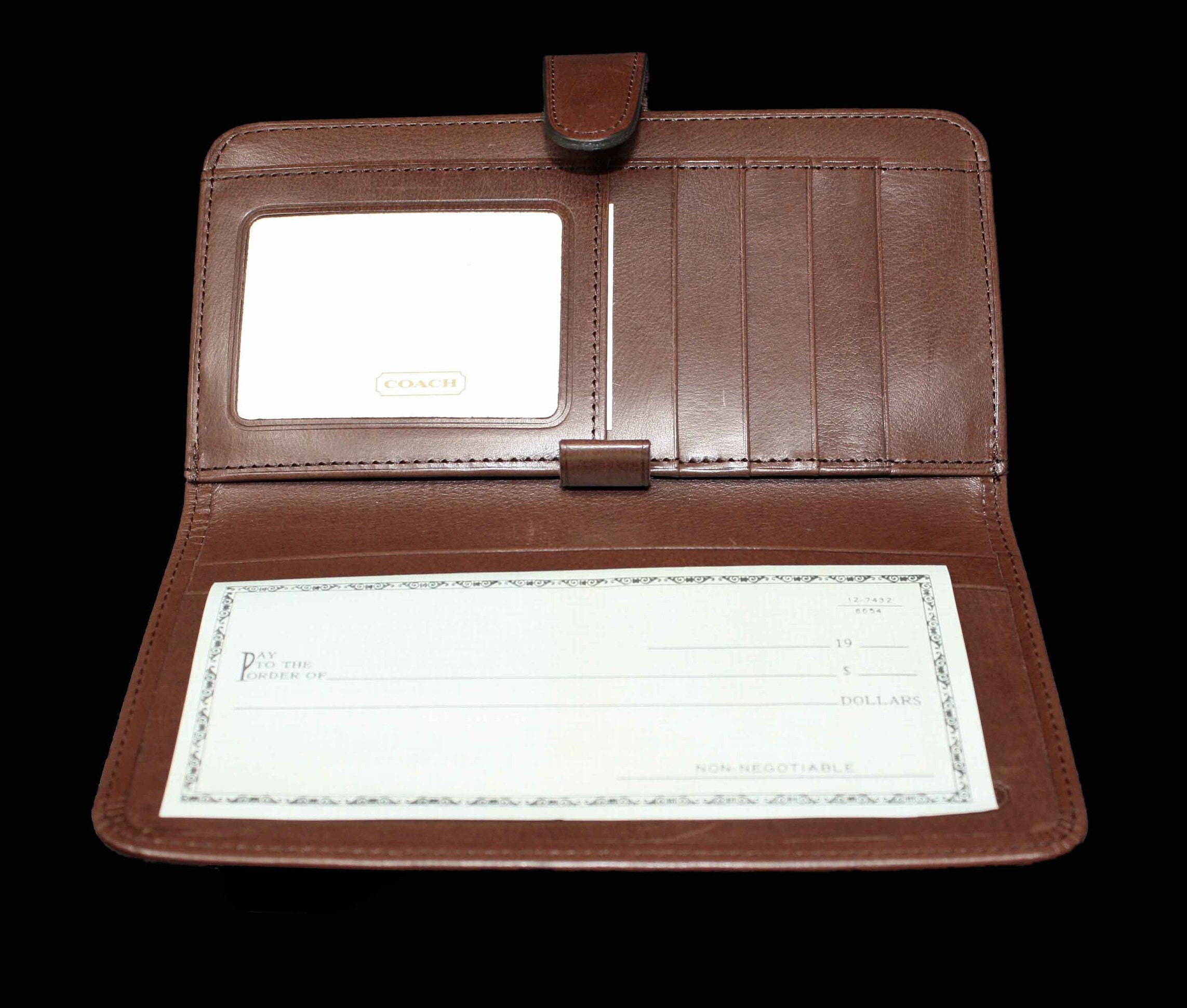 UNUSED 90's Vintage Coach Frame Wallet Style FS5810 in - Etsy