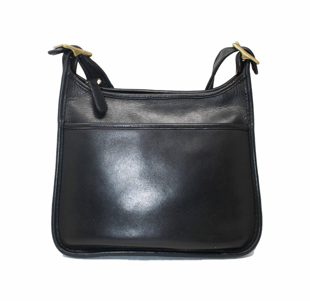 Coach Janice Hobo Style 9966 in Black Leather, 90's Shopper, Serial No ...