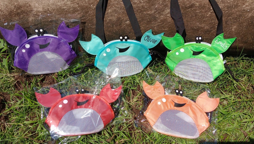 Personalized Crab Seashell Bags, Personalized Gator Seashell Bags ...